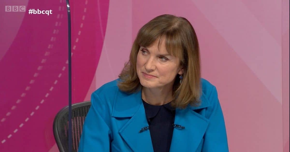 Manifesto Mishap Fiona Bruce Caught Out On Question Time Bbc Fixes It